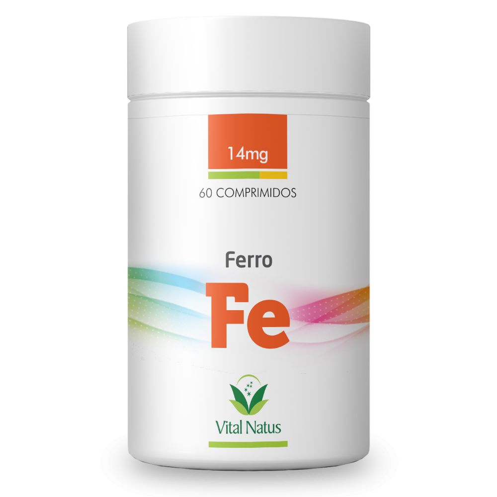 FERRO 14mg C/60 COMPRIMIDOS - Vital Natus | Loja de Suplementos ...